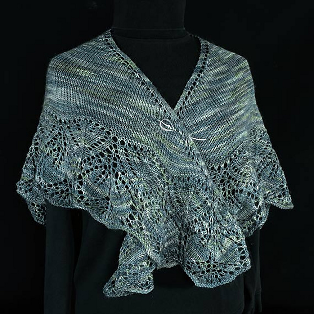 Ravelry: Enchanted Tree Shawl pattern by Amy Loberg (FiberWild!)