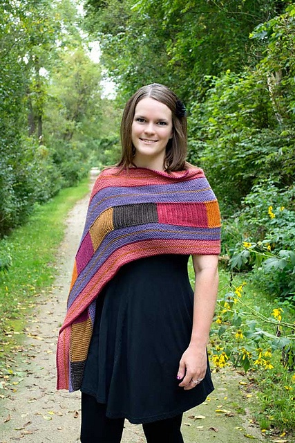 Ravelry: Sponge Cake Shawl pattern by Amy Loberg (FiberWild!)