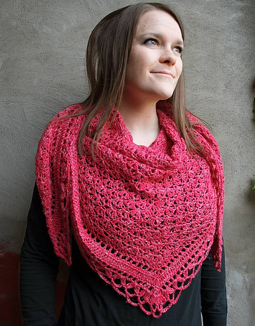 Ravelry: Byzantine Shawl pattern by Amy Loberg (FiberWild!)