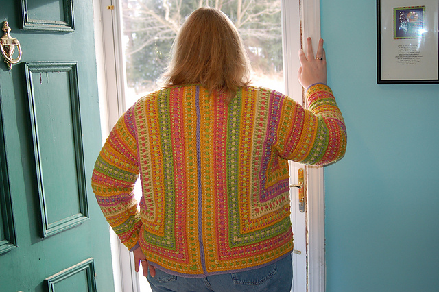 Ravelry: Marmalade/Blueberry Jam Jacket pattern by Maureen Mason-Jamieson
