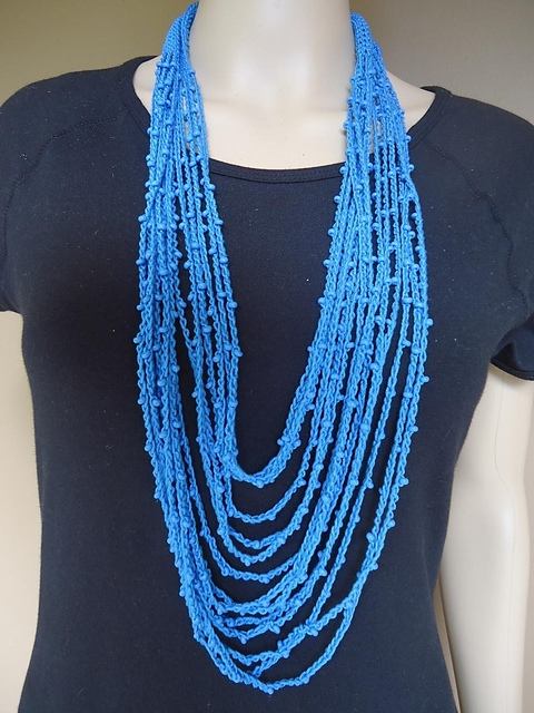 Ravelry: Waterfall Necklace pattern by Jenny King