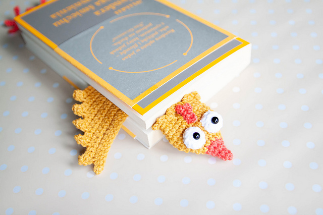 Ravelry: Bookmark Chicken pattern by Fibita Marta