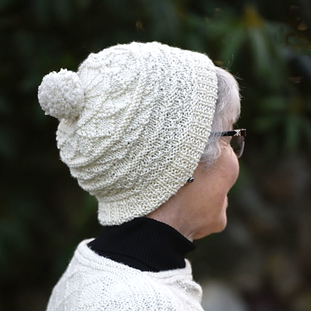 Ravelry: North Isle Gansey Cap II pattern by Fran Jepperson