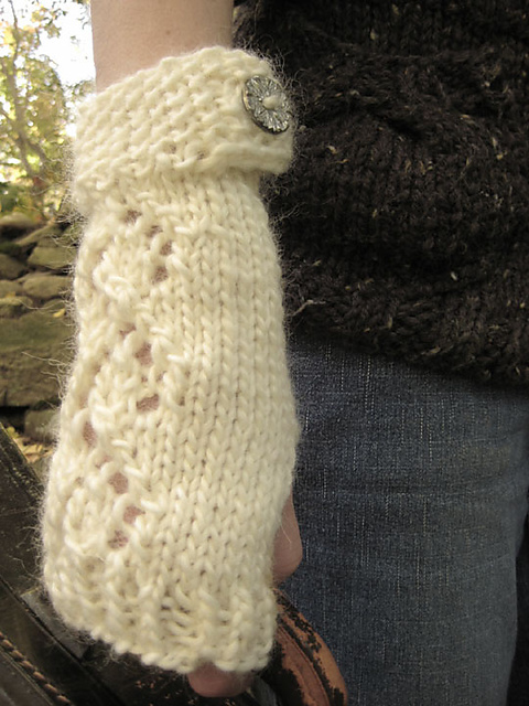 Ravelry: Frosty Morning Fingerless Gloves pattern by Erica Jackofsky ...