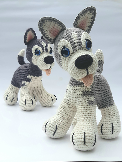 Ravelry: Hank the Husky pattern by Sylvia Hankins