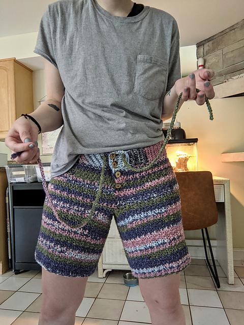 Ravelry: Tommy Board Shorts pattern by Roman Dyre