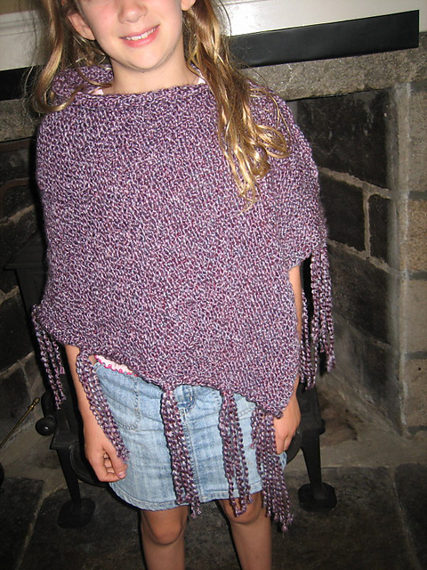 Ravelry: Rectangular Poncho pattern by Jennifer Wenger, Carol Abrams ...