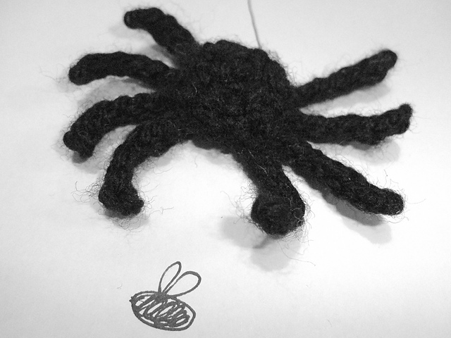 Ravelry: Halloween No-Sew Crochet Spider pattern by CG