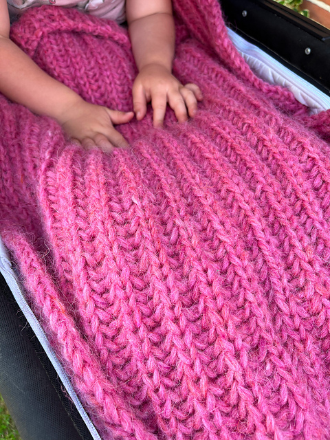 Ravelry: Icelandic Baby Blanket pattern by Fisker Knit