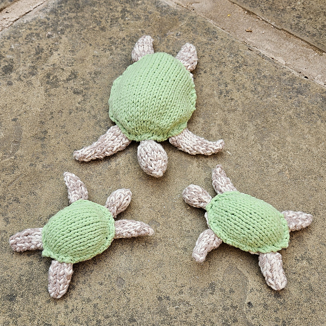 easy turtle knitting pattern