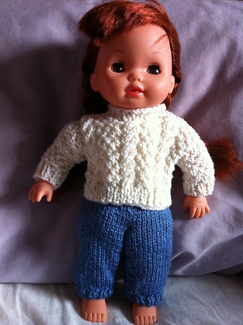 Ravelry: Design 4 Doll's Outdoor Outfit pattern by Glenwell Associates Ltd.