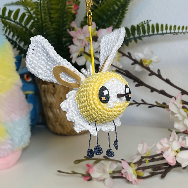 Ravelry: Cutiefly (Pokémon) pattern by Flaffy Kitsune