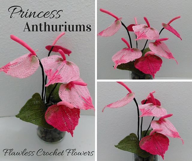 Ravelry: Princess Anthuriums pattern by Leticia Lebron