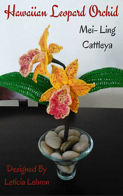 Ravelry: Hawaiian Leopard Orchid pattern by Leticia Lebron