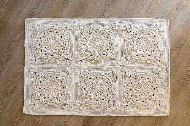 Ravelry: Natura Floor Rug pattern by Periwinkle Crochet