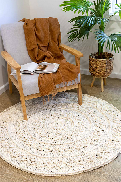 Ravelry: Orbit Floor Rug pattern by Andrea Harding