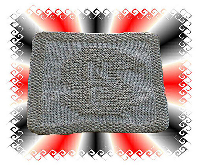 Ravelry: North Carolina State University Dishcloth pattern by Susan Pietsch
