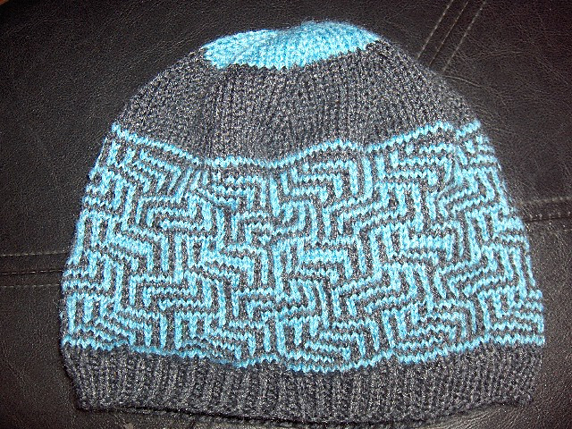 Ravelry: FluffStuff's Maze Mosiac Hat