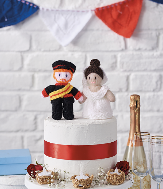 Ravelry: Royal wedding cake topper pattern by Ann Franklin