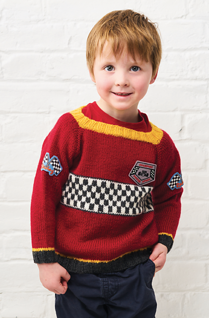 Ravelry: Little racer jumper pattern by Jane Burns