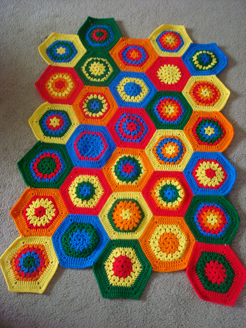 Ravelry: Floral Sampler Afghan pattern by Leisure Arts