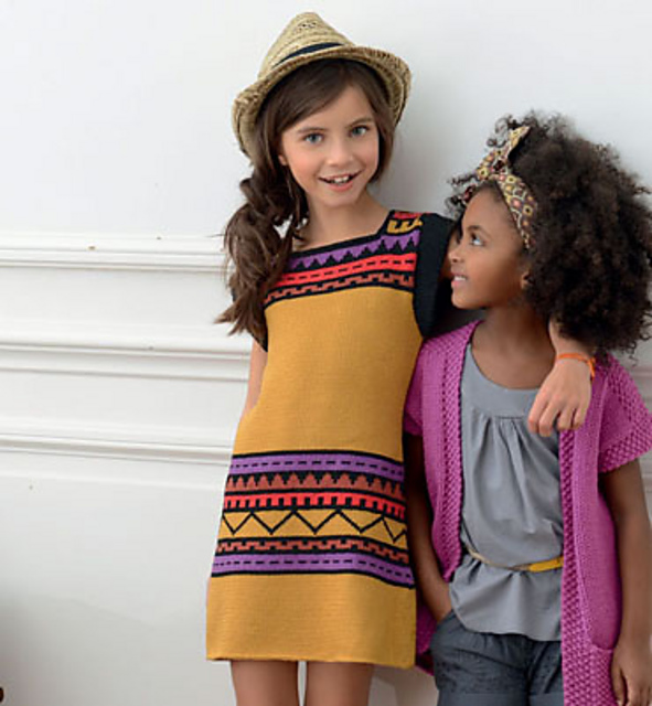 Ravelry: Robe ethnique pattern by Phildar Design Team