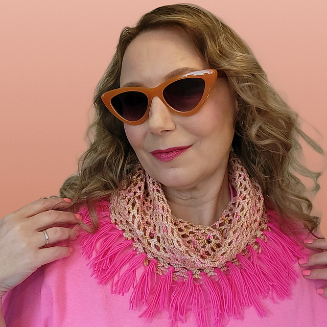 Ravelry: Crochet Mesh Cowl 123 pattern by Michelle Porter