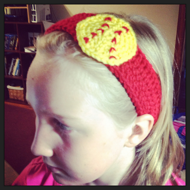 Ravelry: Softball / Baseball Headband pattern by Forever Worth Crochet