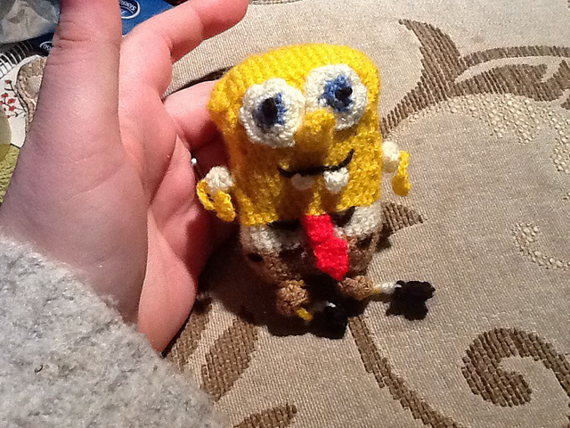 Ravelry: SpongeBob SquarePants pattern by victoria kerry