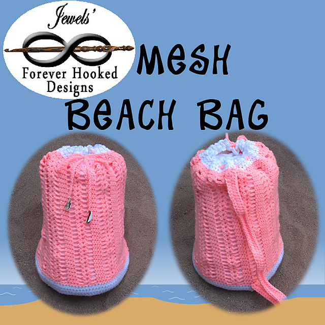 Ravelry: Mesh Beach Bag pattern by Jewels' Forever Hooked Designs