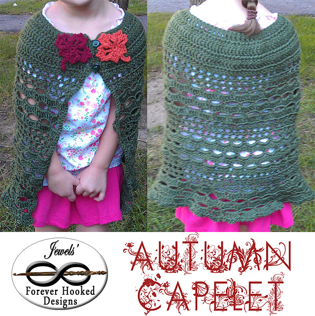 Ravelry: Autumn Capelet pattern by Jewels' Forever Hooked Designs