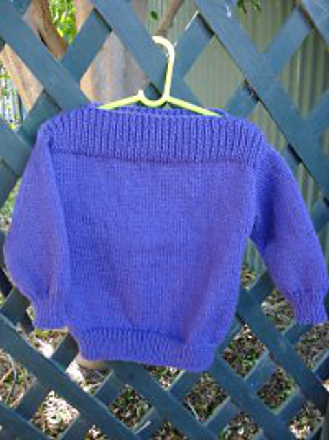 Ravelry: Simple Childs 8 Ply Jumper with Dropped Shoulders pattern by ...