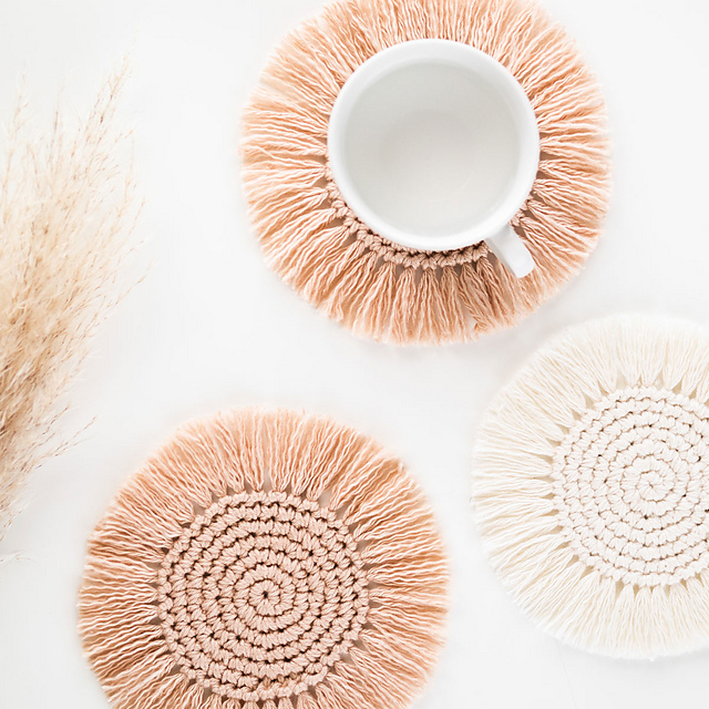 Ravelry: Easy Boho Coasters pattern by Grace Forthefrills