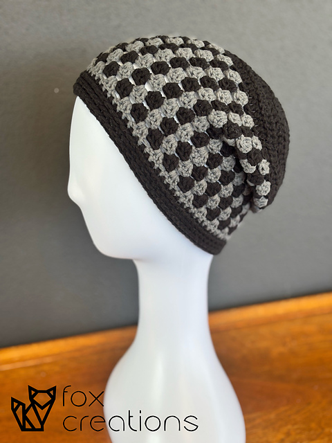 Ravelry: Granny Stripe Scrap Beanie pattern by Monica Fox