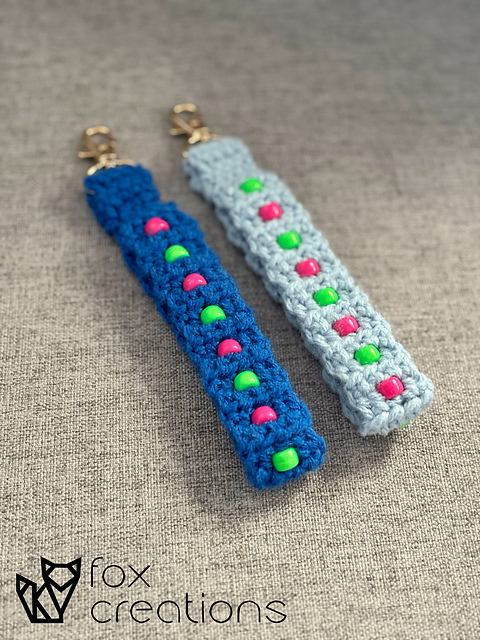 Ravelry: Fidget Bead Key Fob pattern by Monica Fox
