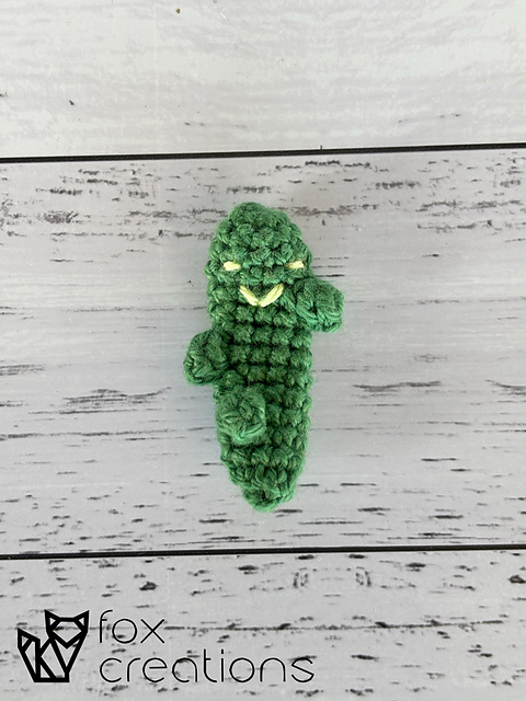 Ravelry: Pickle Hair Clip Fidget pattern by Monica Fox
