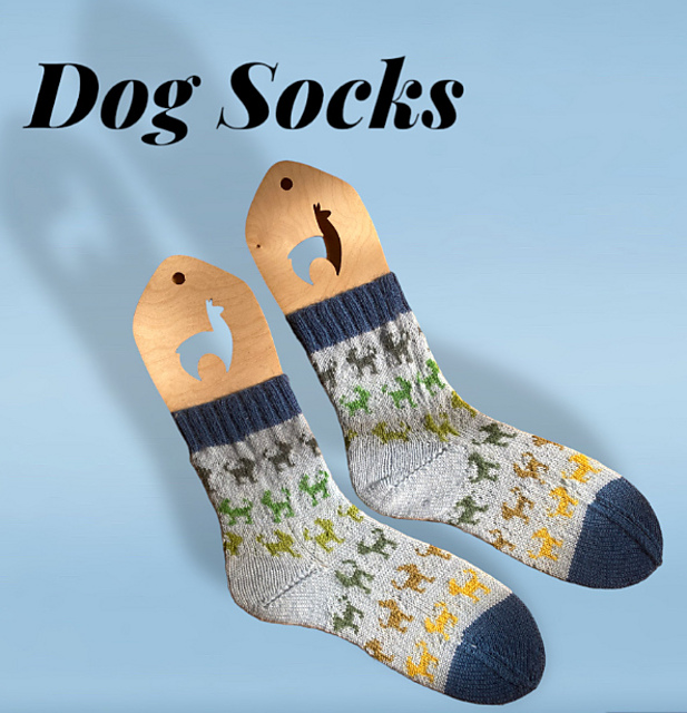 Ravelry: Dog Socks pattern by Naomi Fox