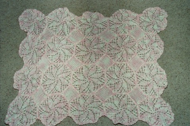 Ravelry: Justin's Crib-Size Octagon Counterpane pattern by Kim Brody ...