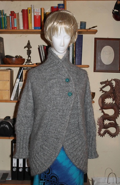 Ravelry: # 25 Melierter Mantel pattern by Rebecca Design Team