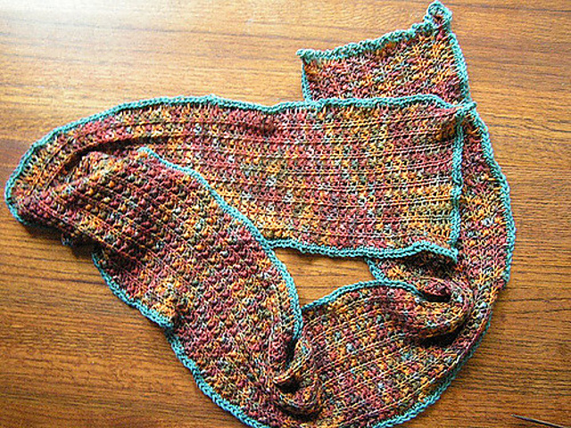 Ravelry: Reasonable Scarf pattern by Frances Goodman
