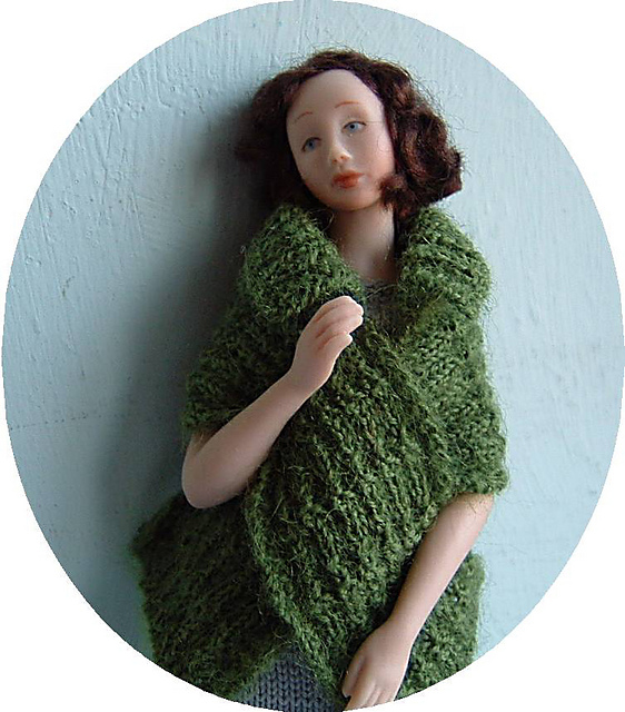 Ravelry: 1:12th scale Ladies stoles pattern by Frances Powell