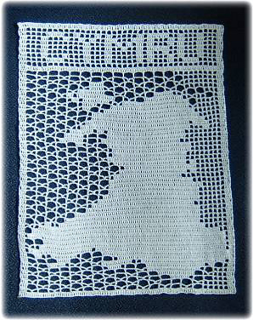 Ravelry: Cymru (map of Wales) pattern by Frances Powell