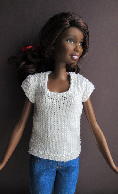 Ravelry: 1:6th scale Ladies simple tops pattern by Frances Powell