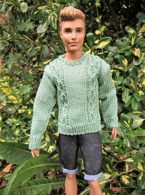Ravelry: 1:6th scale David Jumper pattern by Frances Powell
