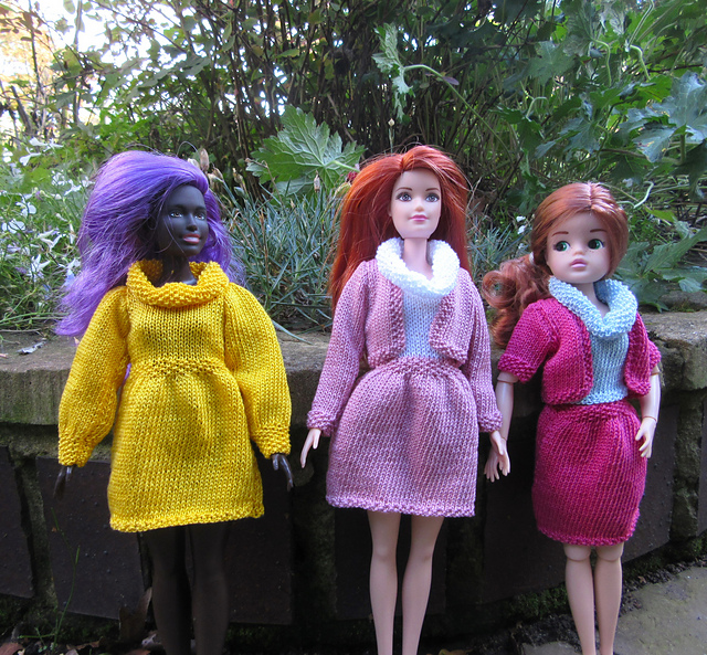 Ravelry: 1:6th scale Catrin outfit pattern by Frances Powell