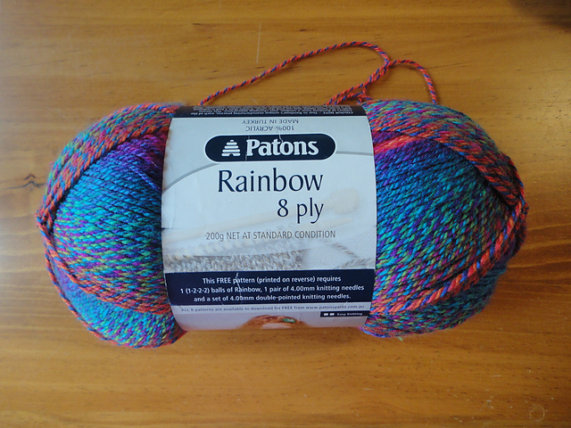 Ravelry: Patons Australia Rainbow 8 ply