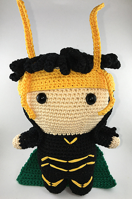 Ravelry: Loki (Marvel) pattern by Francesca Bellentani