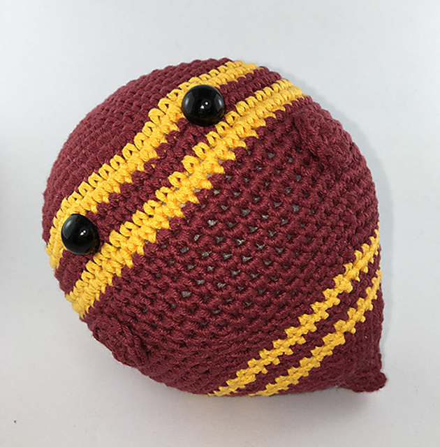 Ravelry: Gryffindor ghost pattern by Francesca Bellentani