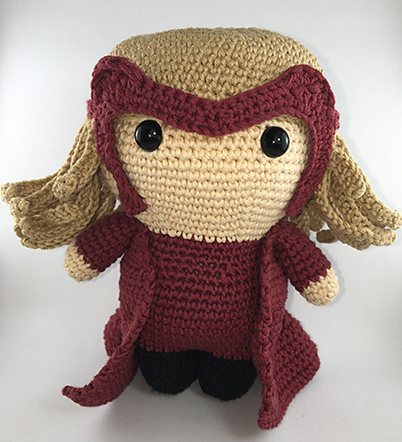 Ravelry: Scarlet Witch (Marvel) pattern by Francesca Bellentani