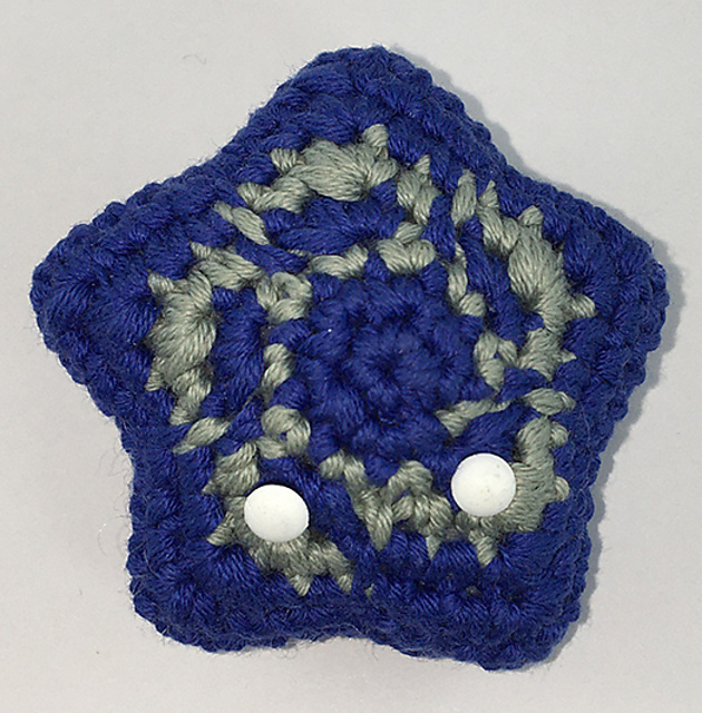 Ravelry: Ravenclaw star pattern by Francesca Bellentani